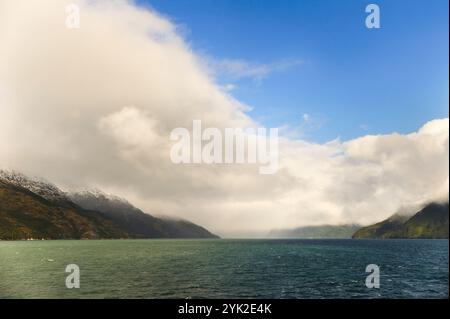 Beagle Channel (Northeast branch),Tierra del Fuego, Patagonia,Chile ...
