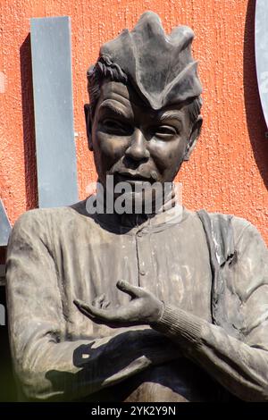 Mexico City, Mexico – November 15, 2024: Monument to the famous Mexican ...