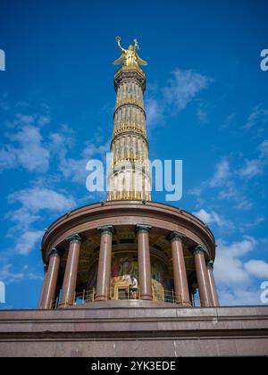Victory Column, Big Star, Tiergarten, Mitte, Berlin, Germany Stock ...