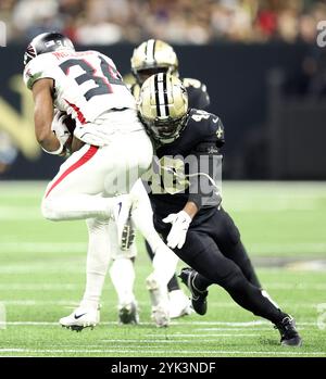 Atlanta Falcons wide receiver Ray-Ray McCloud III (34) lines up during ...