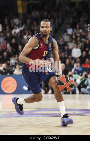 Kevin Punter of FC Barcelona in action during the Liga Endesa ACB ...