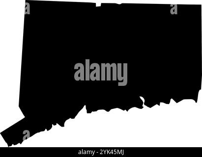 connecticut administrative and political map Stock Vector Image & Art ...