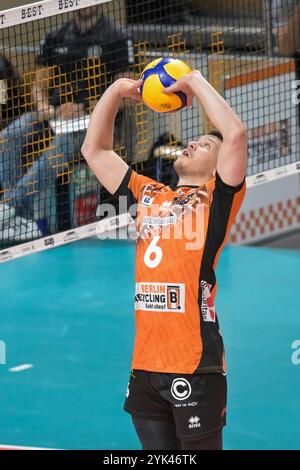 November 6, 2025, Max-Schmeling-Halle, Berlin, DEU, DHB Cup, Fuchse Berlin vs. Eisenach, on the ...