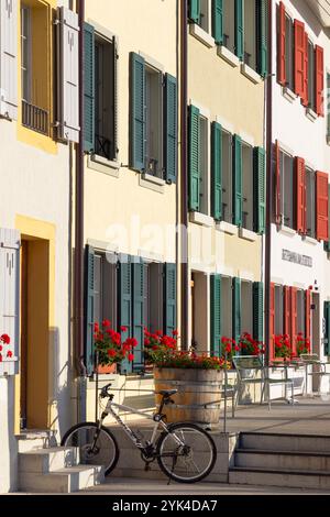 Market Square, Interlaken, Bern, Switzerland Stock Photo - Alamy