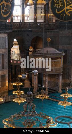 Hagia Sofia is a mosque and former Christian church in Istanbul, Turkey ...