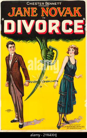 Chester Bennett presents "Divorce" (FBO, 1923) feat Jane Novak. Old ...