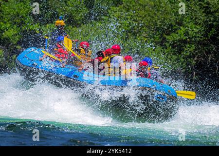 The image of River Rafting in Kali River was taken at Dandeli ...
