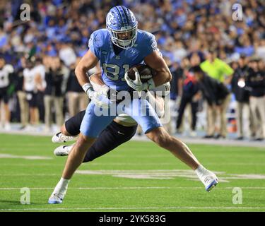 North Carolina tight end John Copenhaver runs the 40 yard dash at the ...