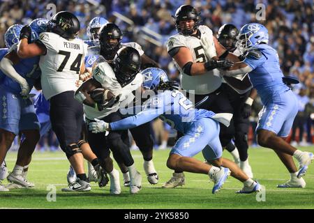 Wake Forest running back Demond Claiborne (1) smiles after an NCAA ...