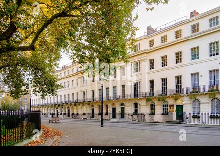 Fitzroy Square, Georgian Terrace houses, London W1, UK Stock Photo - Alamy