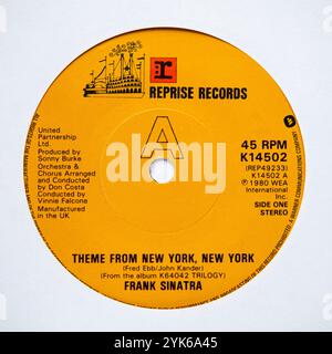 Vintage Record Label, Frank Sinatra, Frank sings Mercer, Capitol ...