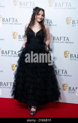 Lucy Halliday arriving at the BAFTA Scotland Awards at DoubleTree by ...
