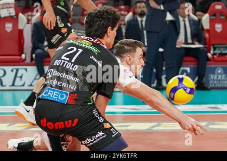 MATTIA BOTTOLO AND FABIO BALASO (CUCINE LUBE CIVITANOVA) during Jesi ...