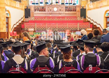 Graduation ceremony for Engineering students, Birmingham University, UK ...