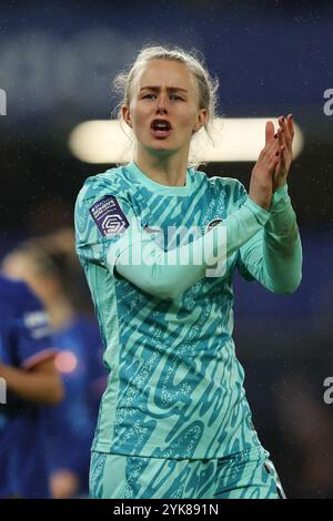 England goalkeeper Hannah Hampton celebrates victory following the UEFA ...