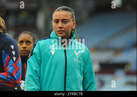 Abbie Larkin (27 Crystal Palace) scores during the Barclays FA Womens ...
