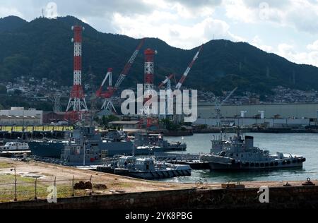 During the Pacific War, Kure acted as the Imperial Japanese Navy's ...