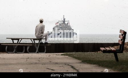 USS Beloit (LCS 29) arrives in Milwaukee for its commissioning ceremony ...