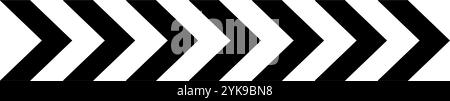 Black chevron arrows. Repeated V shaped stripes design. Motion ...