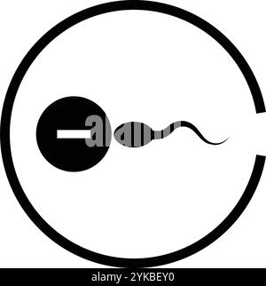 Male infertility concept icon Stock Vector Image & Art - Alamy
