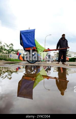 Pousse Pousse is a common form of transportation in Madagascar Stock ...