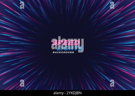 light zoom rays effect background Stock Vector Image & Art - Alamy