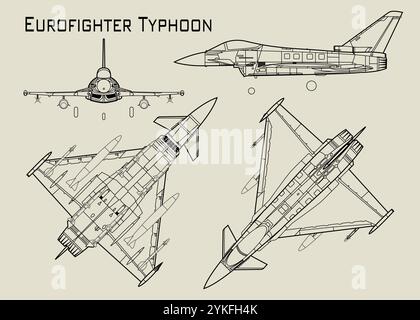 This blueprint showcases a detailed technical drawing of the MIG-19 jet ...