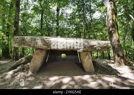 Dolmen. The north Caucasus. Russia Stock Photo - Alamy