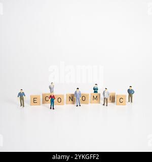 the word people between some small dummies Stock Photo - Alamy