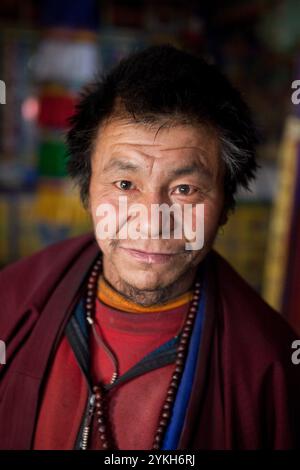 Pangboche village and monastery Stock Photo - Alamy