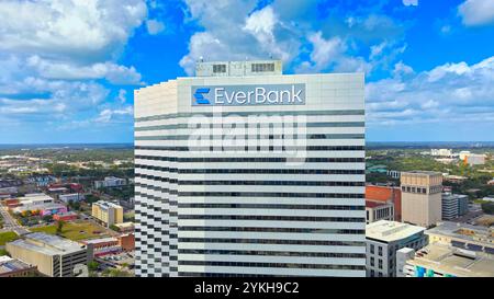 The EverBank Building Jacksonville stands prominently in the Urban ...