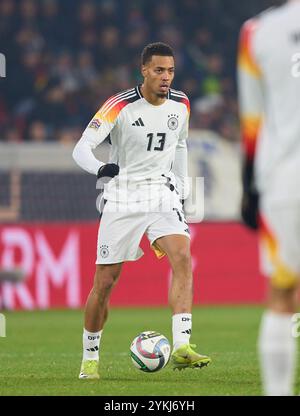 Felix Nmecha (Germany) controls the ball during Germany v Cote D'Ivoire ...