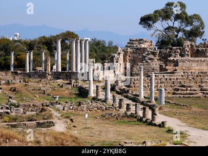 Salamis Antique City and King Tombs in Cyprus is an important ancient ...