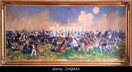 'Bitwa pod Lidzbarkiem Warminskim' by Anton Hoffmann depicts the Battle ...