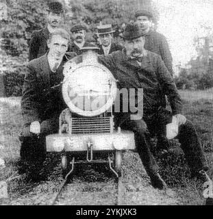 Blakesley Miniature Railway - 'Blacolvesley’ locomotive with Alec Wyatt ...
