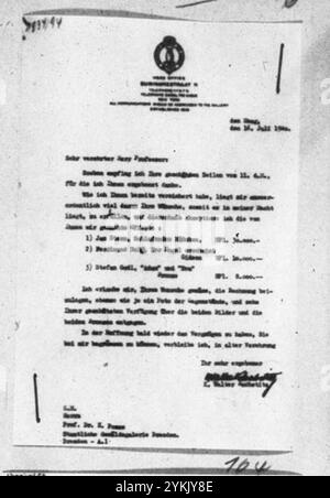 Blatt 358 104 Annahme is a historical manuscript or document, possibly ...