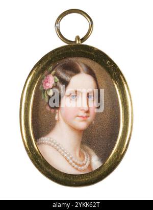 A historical portrait of Princess Maria Amelia of Bourbon-Two Sicilies ...