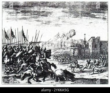 Boj s Turki-Valvasor Stock Photo - Alamy