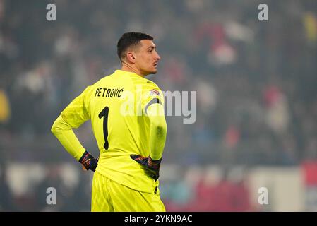 Dubocica Stadium, Leskovac, Serbiia. 18th Nov, 2024. Victor Kristiansen ...