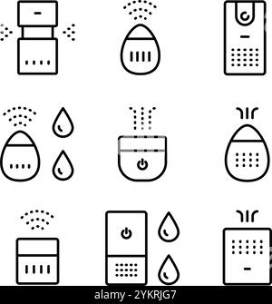 Electronic and devices air conditioning Stock Vector Image & Art - Alamy