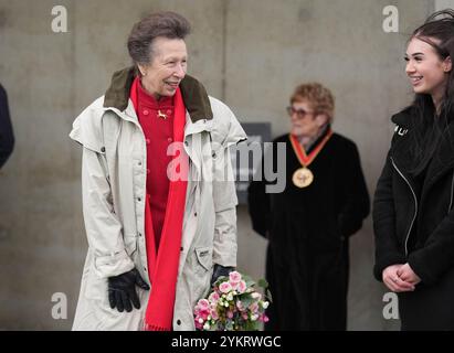 The official opening by the Princess Royal of the Gull Wing Bridge in ...