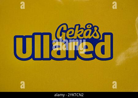 Ullared, Halland, Sweden. November 19 2024. Gekås company logo Stock ...
