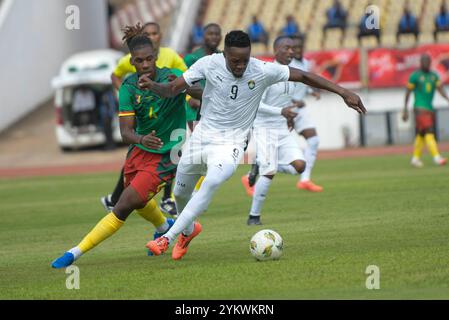 AHIDJO, CAMEROON - NOVEMBER 19: Christopher Wooh of Cameroon and ...