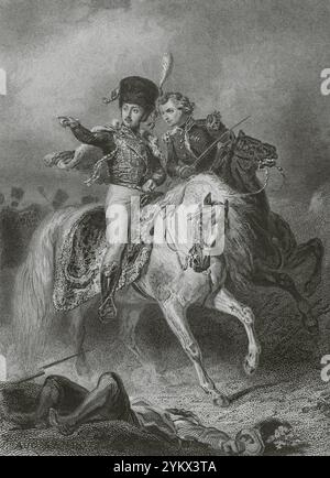 Prince Eugene Beauharnais, stepson of Napoleon, in uniform of a Colonel ...