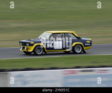 PARMA VARANO , ITALIA - 9 NOV - 2024: Fiat 131 Abarth rally vintage car ...