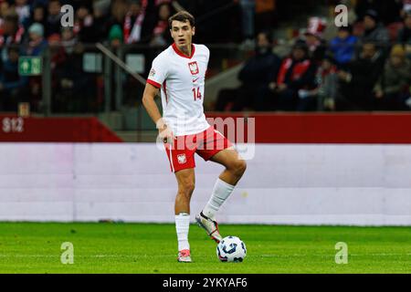 Jakub Kiwior seen during UEFA Nations League game between national ...