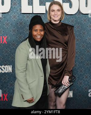 (L-R) Katia Washington and Colleen Washington at Netflix's THE PIANO ...