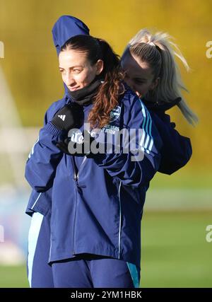 Arsenal's Rosa Kafaji during a training session at the Sobha Realty ...