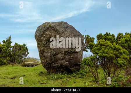 The so-called “Bomba da Praínha” in Prainha, Pico Island, Azores, is a ...