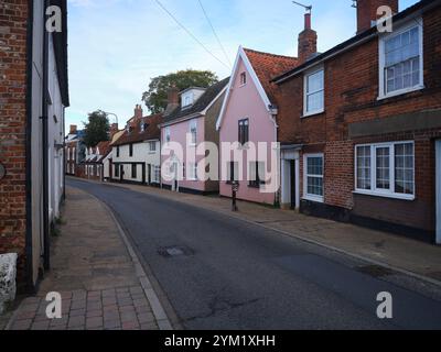 Houses on Northgate Beccles Suffolk Stock Photo - Alamy